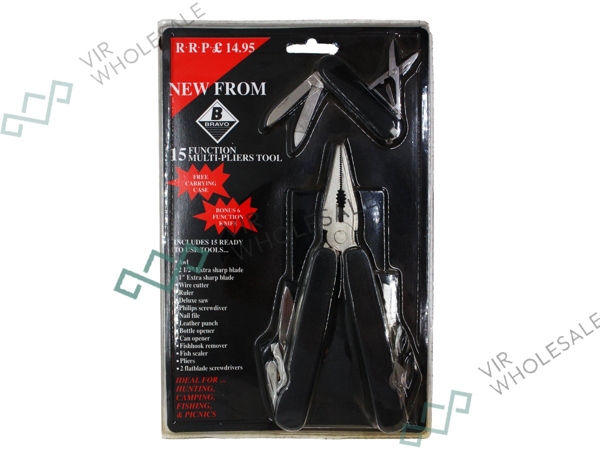 15 Function Multi Pliers Tool — VIR Wholesale