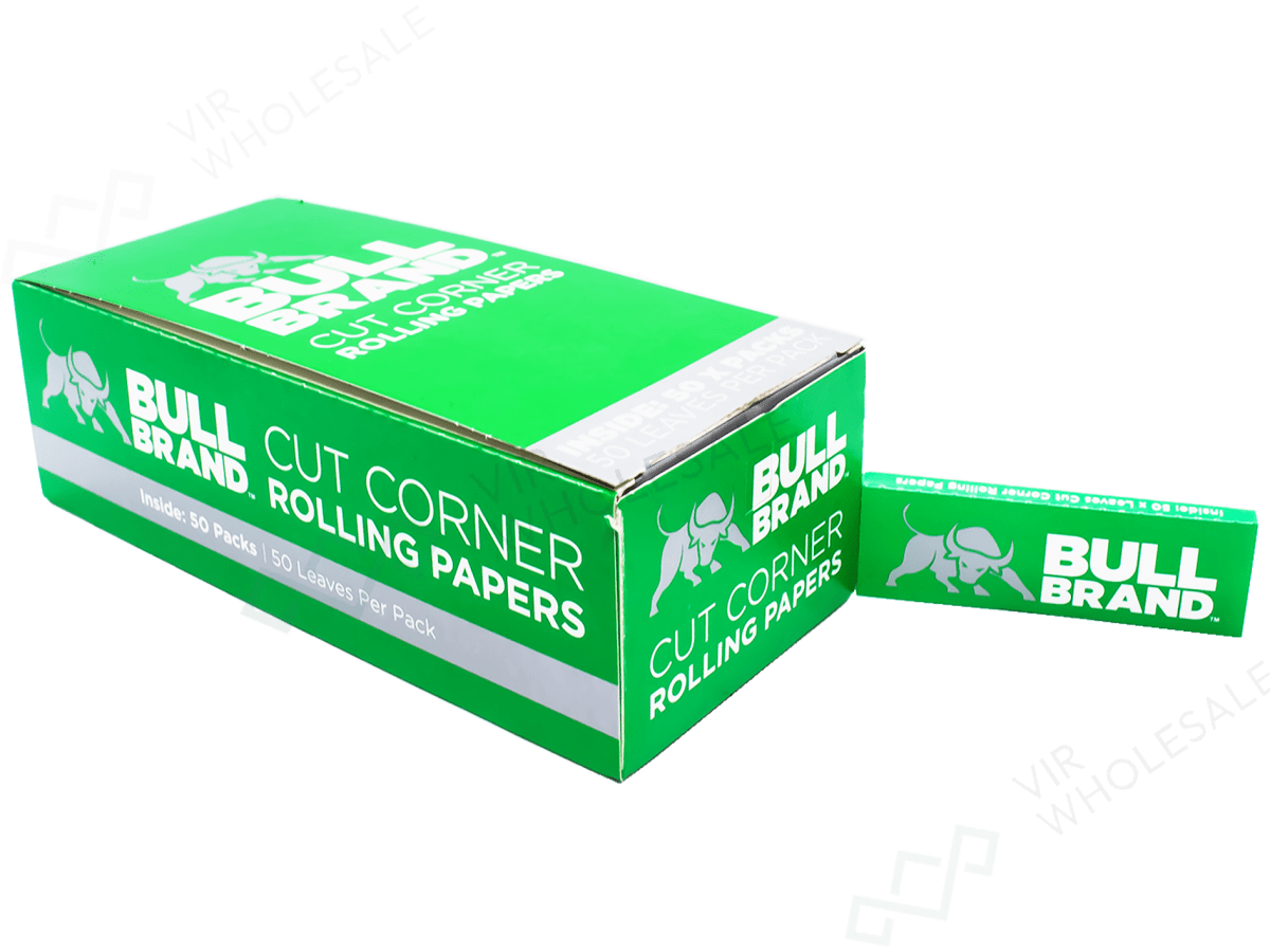 Bull Brand Cut Corners Standard 50 Pack – Full Box — VIR Wholesale