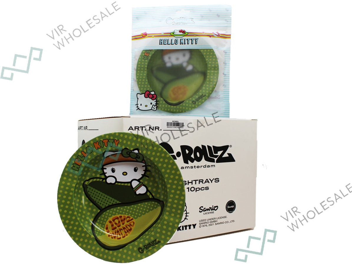 G-ROLLZ Ashtrays - Hello Kitty Assorted Designs (Full Box Of 10) — VIR ...