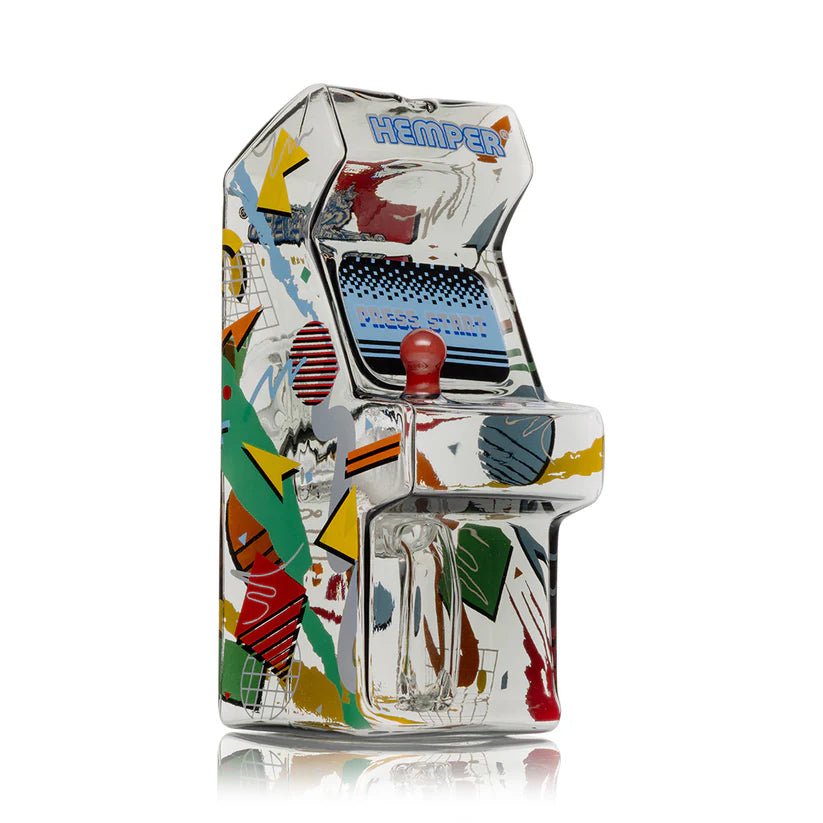 Hemper Totally Rad Arcade Glass Bong 5 inch — VIR Wholesale