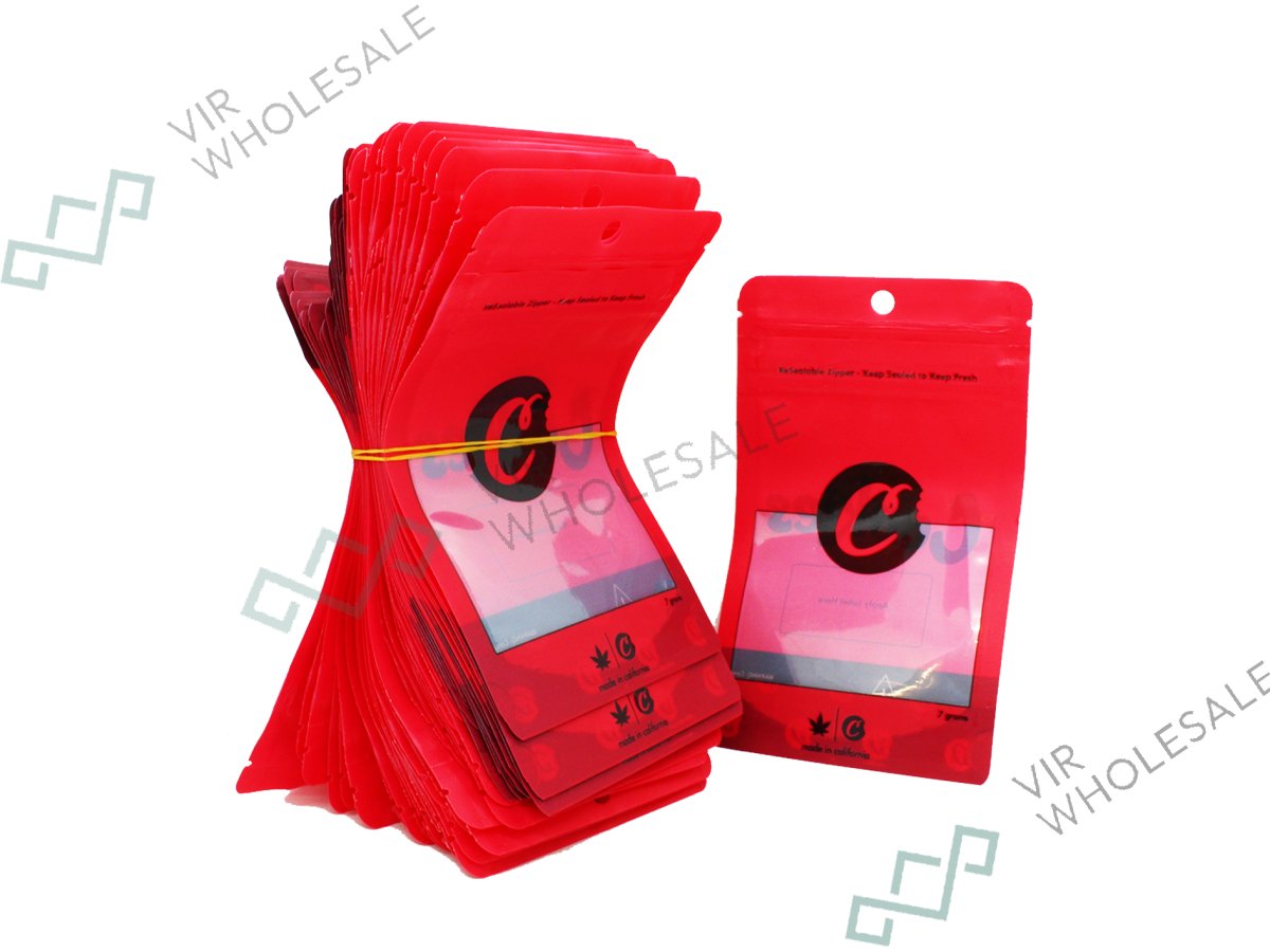 MYLAR COOKIES Blue Baggies - 50 Pack Assorted Colours and Sizes — VIR ...