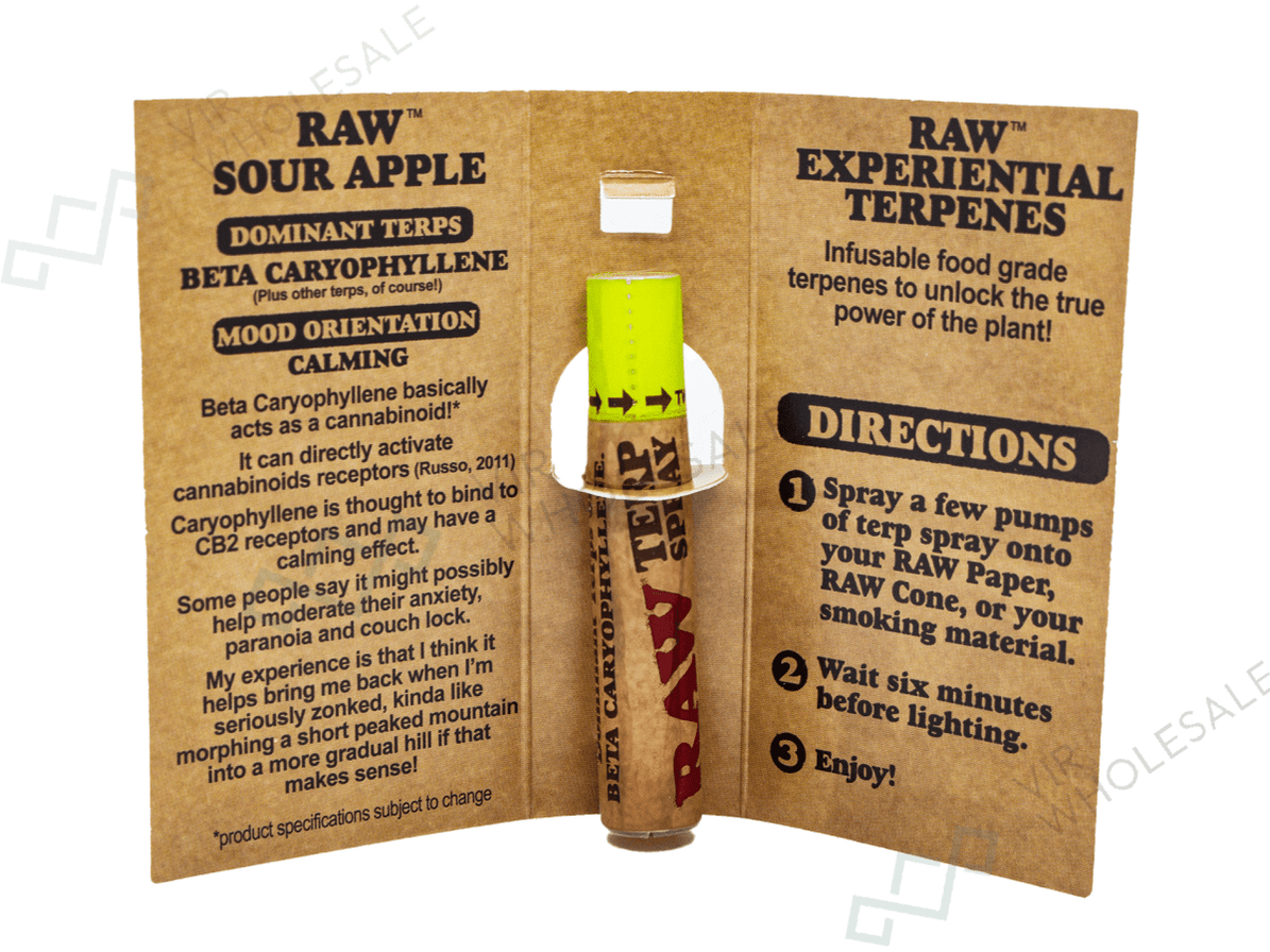 RAW Spray - 8 Per Pack - Sour Apple — VIR Wholesale
