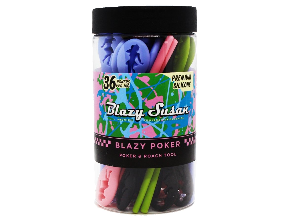 BLAZY SUSAN Cone Packer & Holder – Assorted Colours- 36 Pokers Per Pac ...