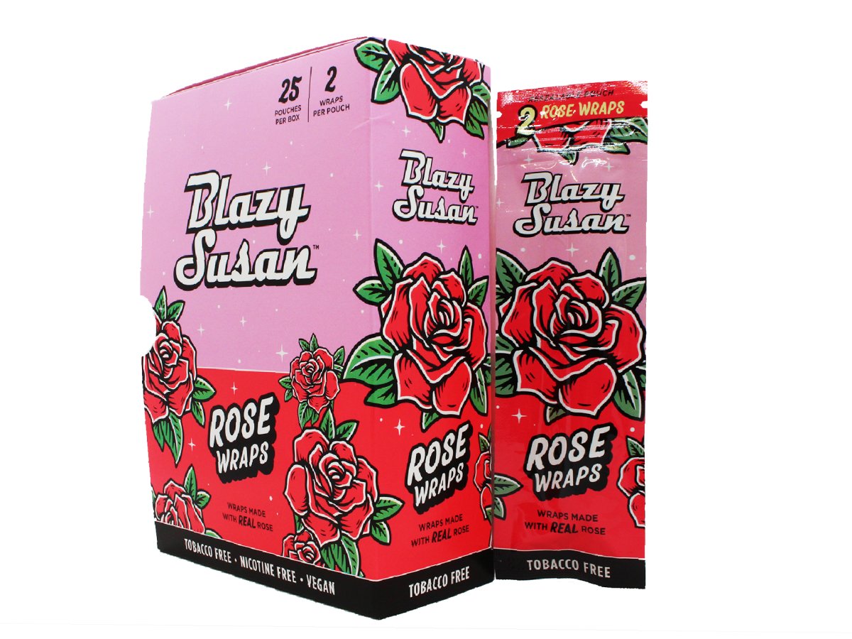 BLAZY SUSAN Rose Wraps 2 Per Pack - 25 Per Box — VIR Wholesale