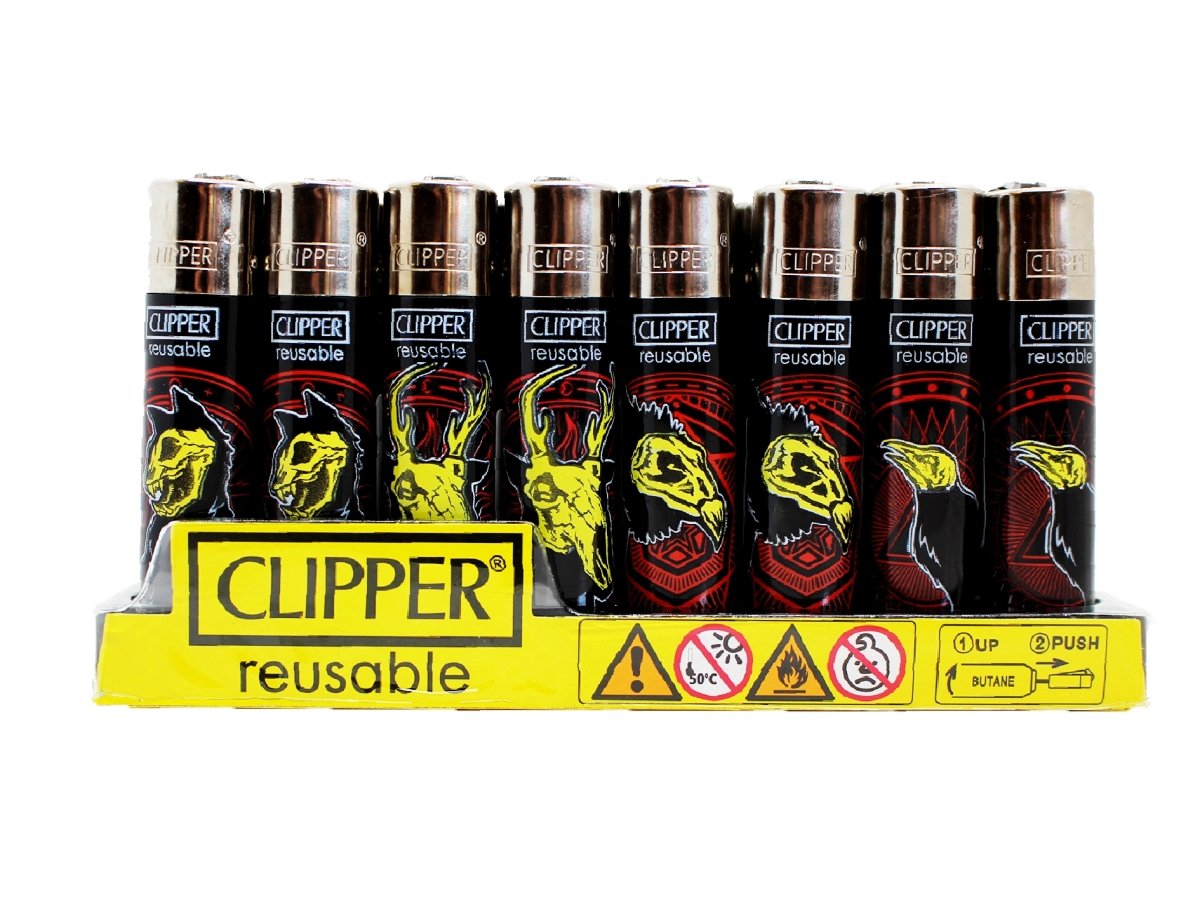 CLIPPER Lighters Printed 48's Various Designs - Animal Corps — VIR ...