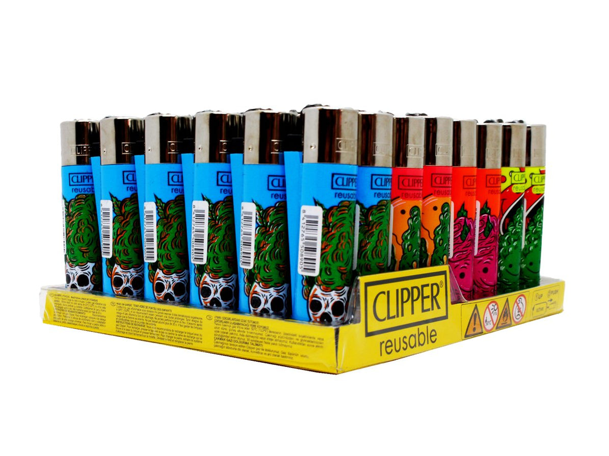 CLIPPER Lighters Printed 48's Various Designs - Strange Weed — VIR ...