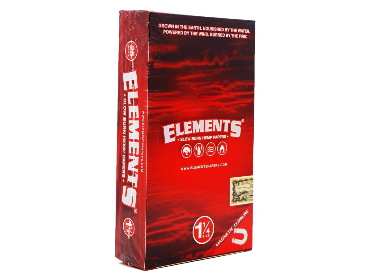 ELEMENTS Red ¼ Rolling Papers — VIR Wholesale