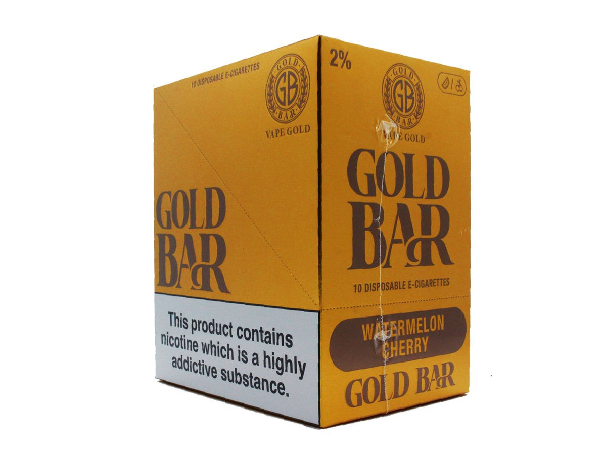 Gold Bar Disposable Vape - 10 Per Box — VIR Wholesale