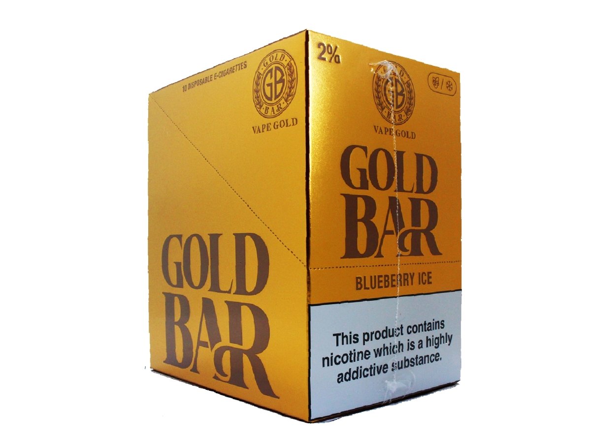 Gold Bar Disposable Vape - 10 Per Box – VIR Wholesale