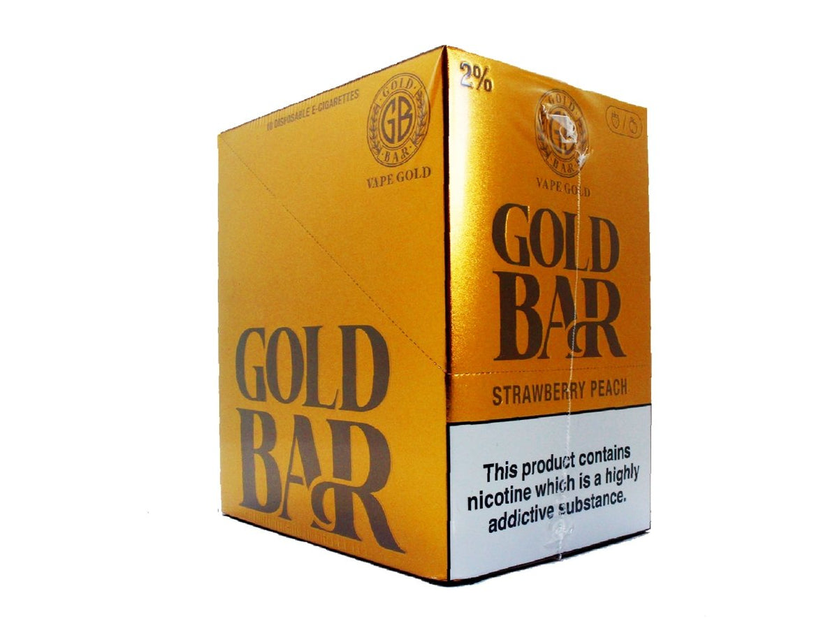 Gold Bar Disposable Vape - 10 Per Box — VIR Wholesale