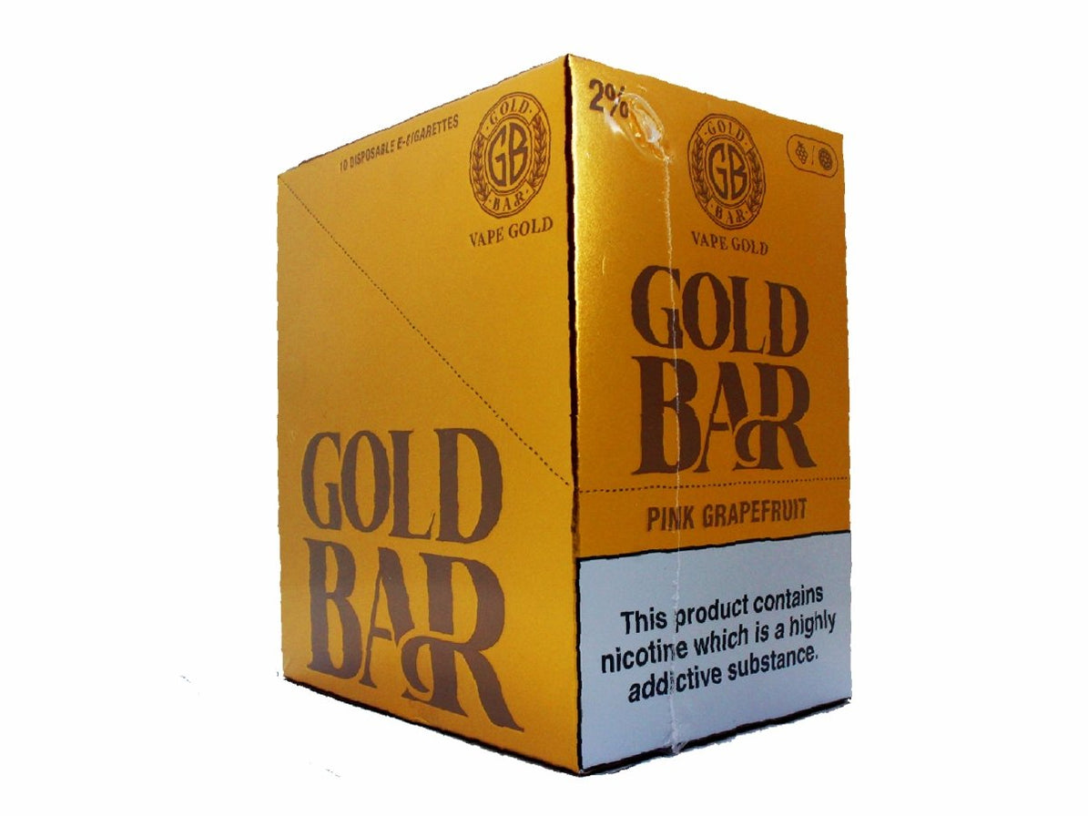 Gold Bar Disposable Vape - 10 Per Box — VIR Wholesale