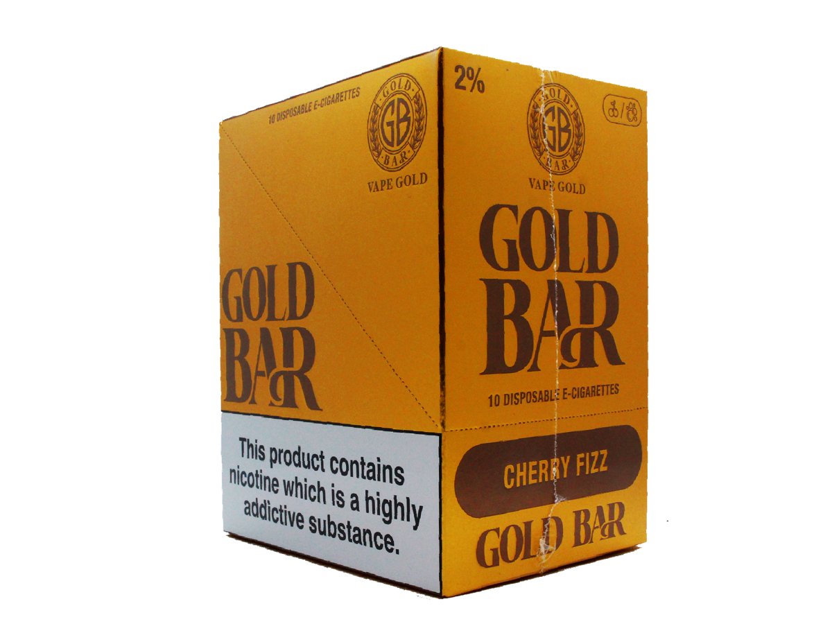Gold Bar Disposable Vape - 10 Per Box – VIR Wholesale