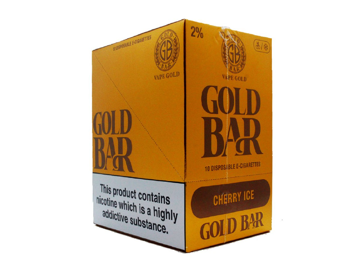Gold Bar Disposable Vape - 10 Per Box — VIR Wholesale