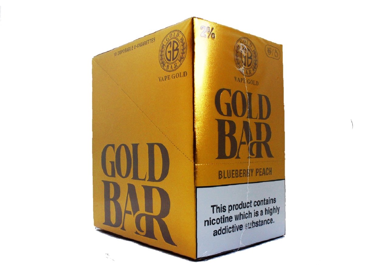 Gold Bar Disposable Vape - 10 Per Box – VIR Wholesale