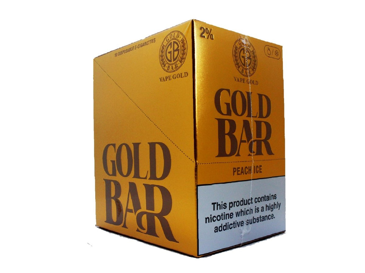 Gold Bar Disposable Vape - 10 Per Box — VIR Wholesale