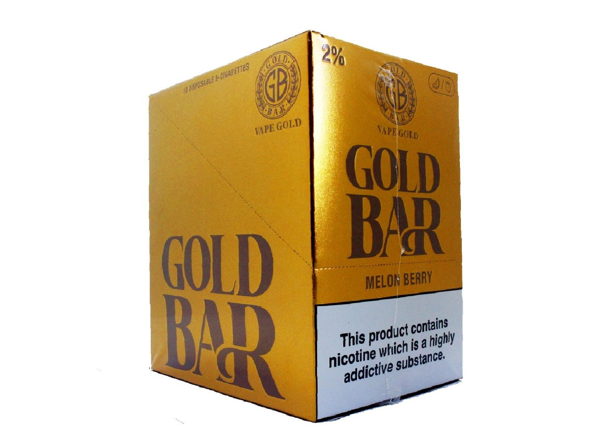 Gold Bar Disposable Vape - 10 Per Box — VIR Wholesale