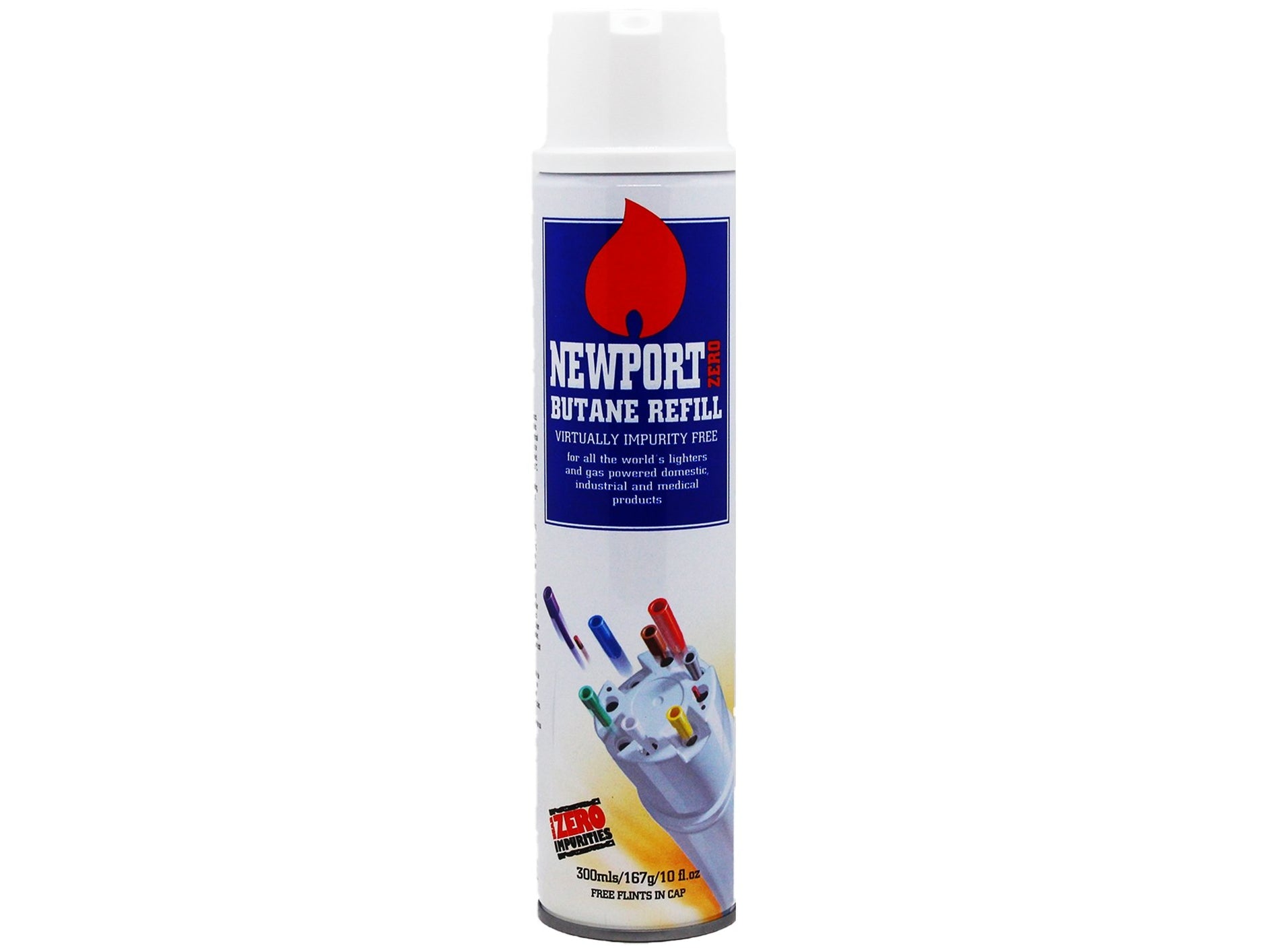 NEWPORT Butane Lighter Gas 300ML — VIR Wholesale