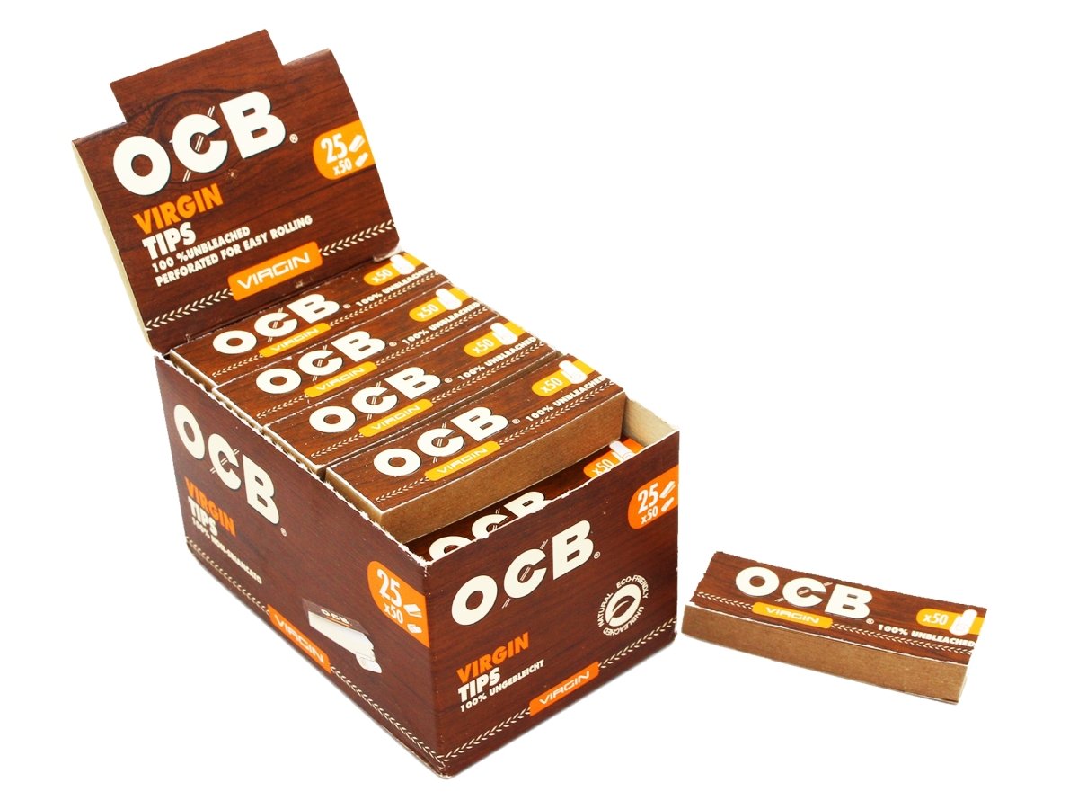 OCB Virgin Filter Tips — VIR Wholesale