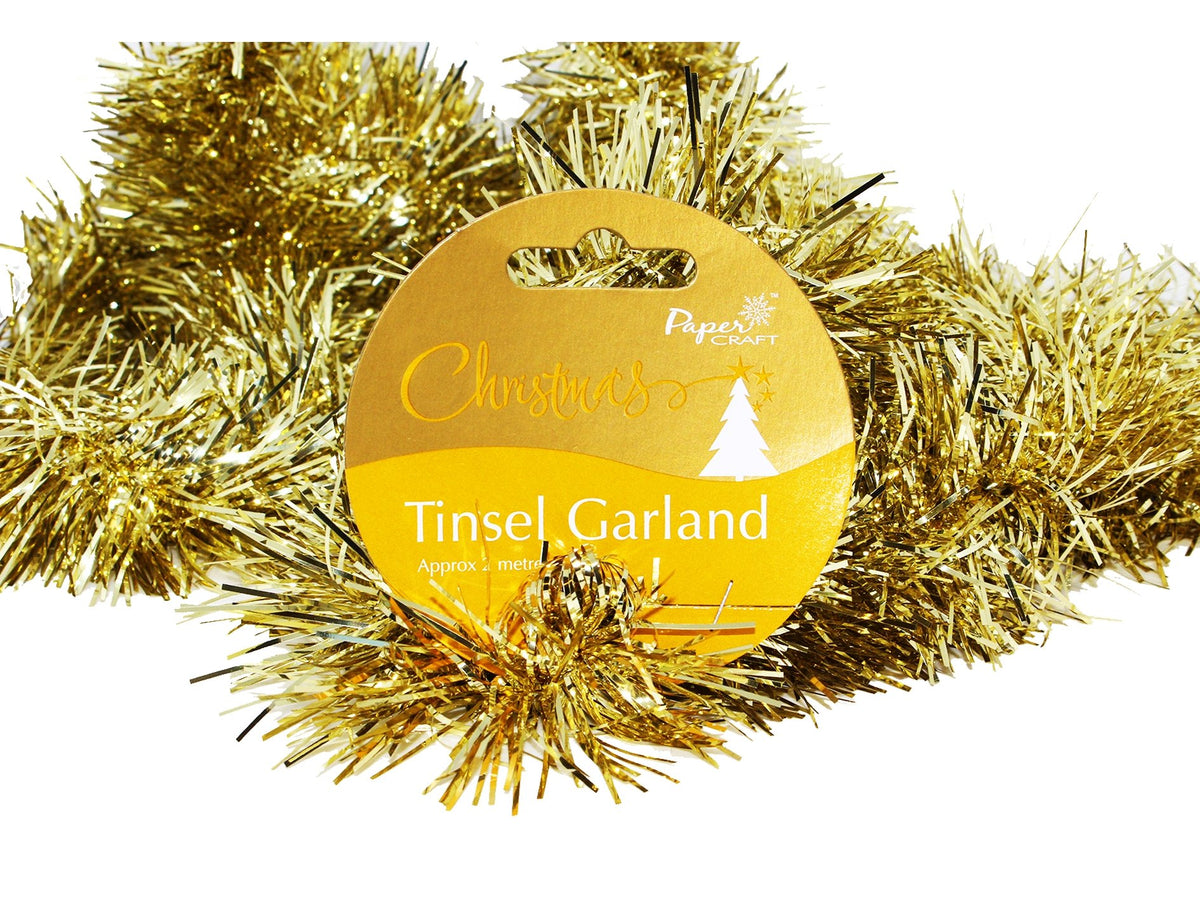 PAPERCRAFT Gold And Purple Tinsel — VIR Wholesale