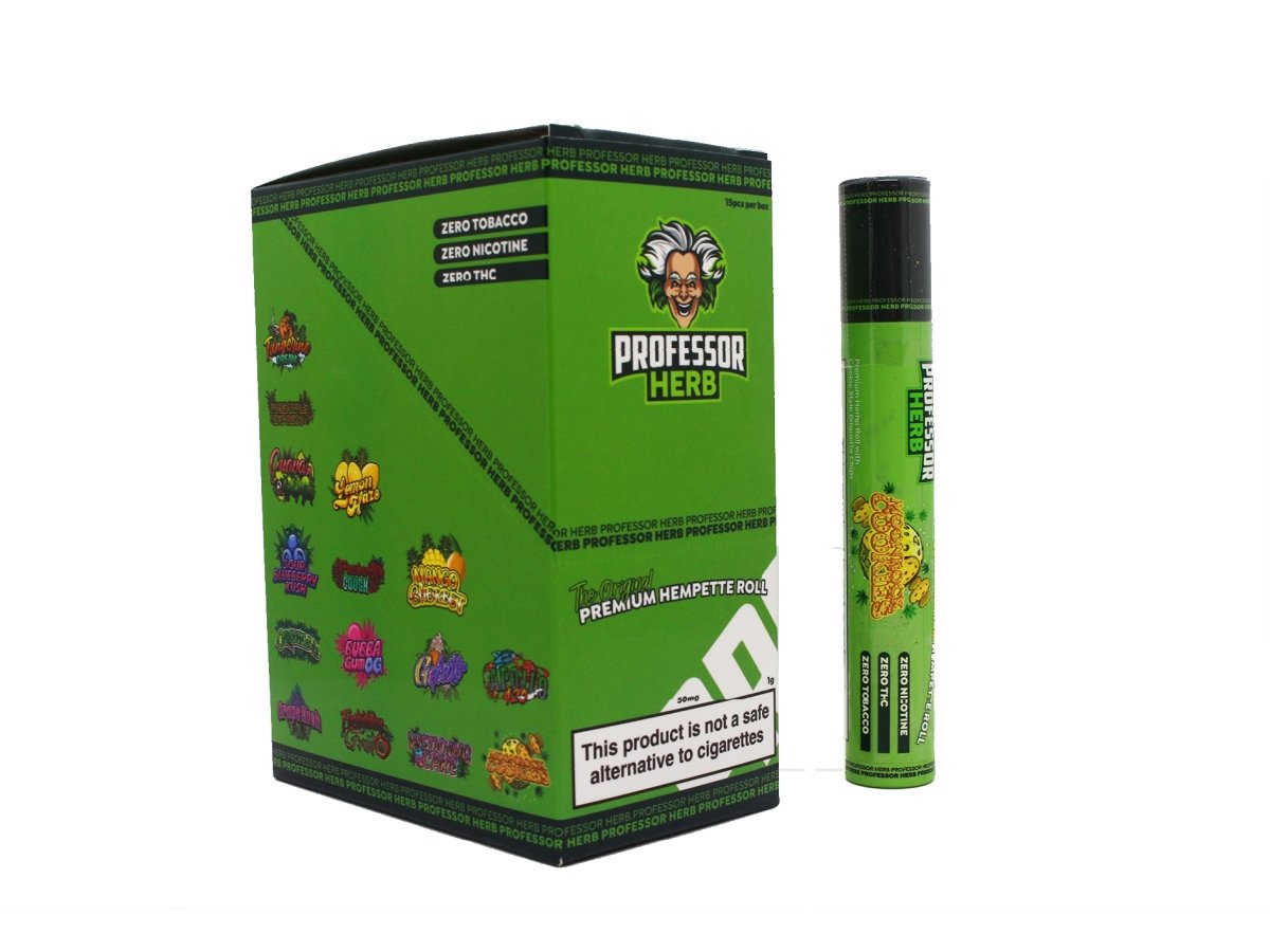 Professor Herb CBD Pre-Roll - Pollen - 15 Per Box – VIR Wholesale
