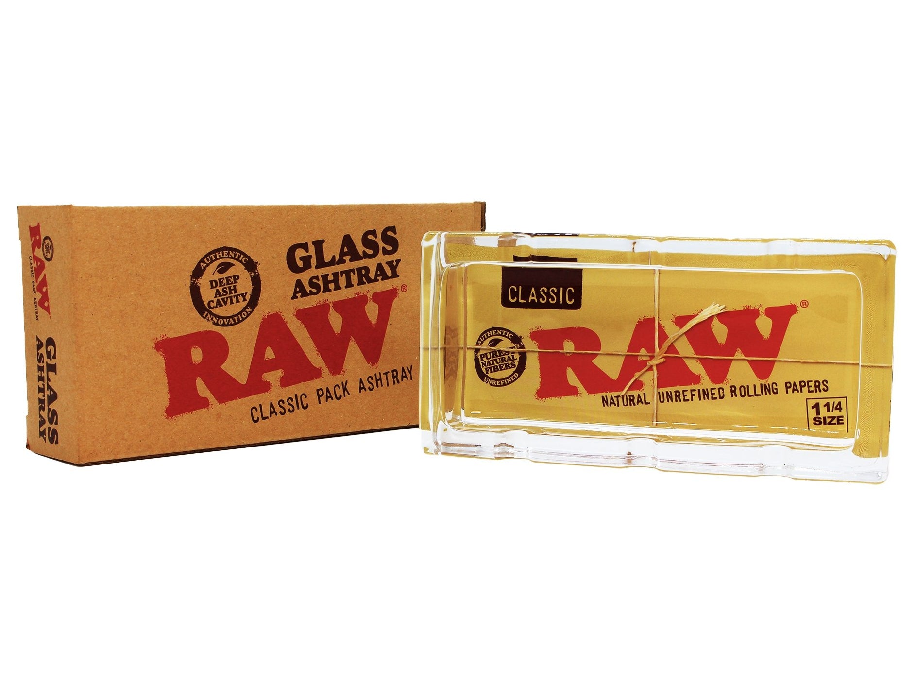 RAW Ashtray Glass Classic Pack — VIR Wholesale