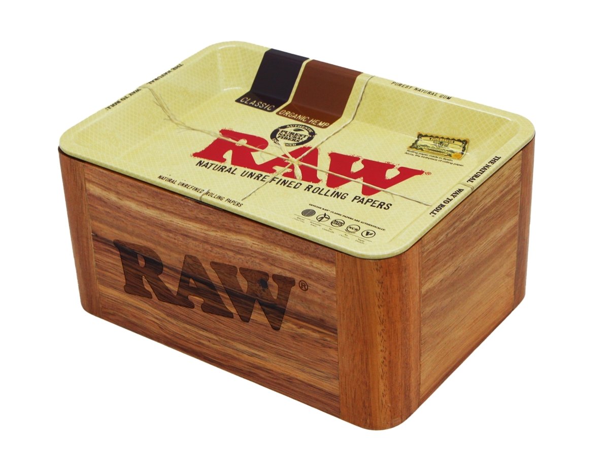 RAW Mini Cache Box With Tray Lid — VIR Wholesale
