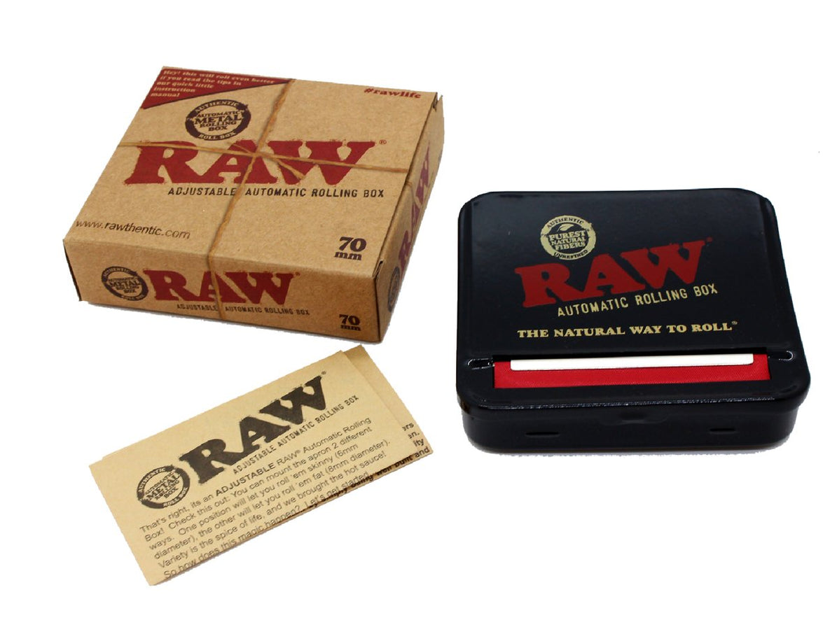 RAW Roller 70mm Automatic Roll Box — VIR Wholesale