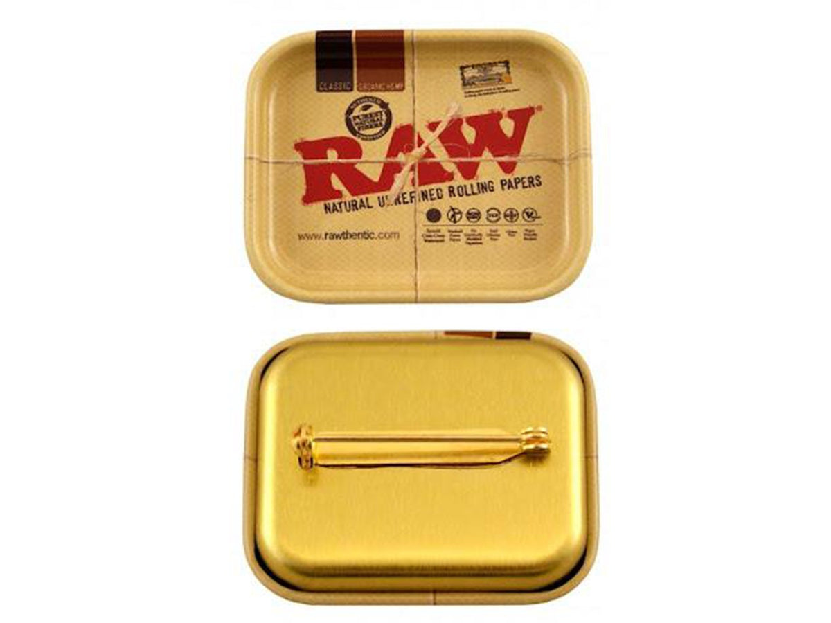 RAW Rolling Miniature Tray Pin Badge — VIR Wholesale
