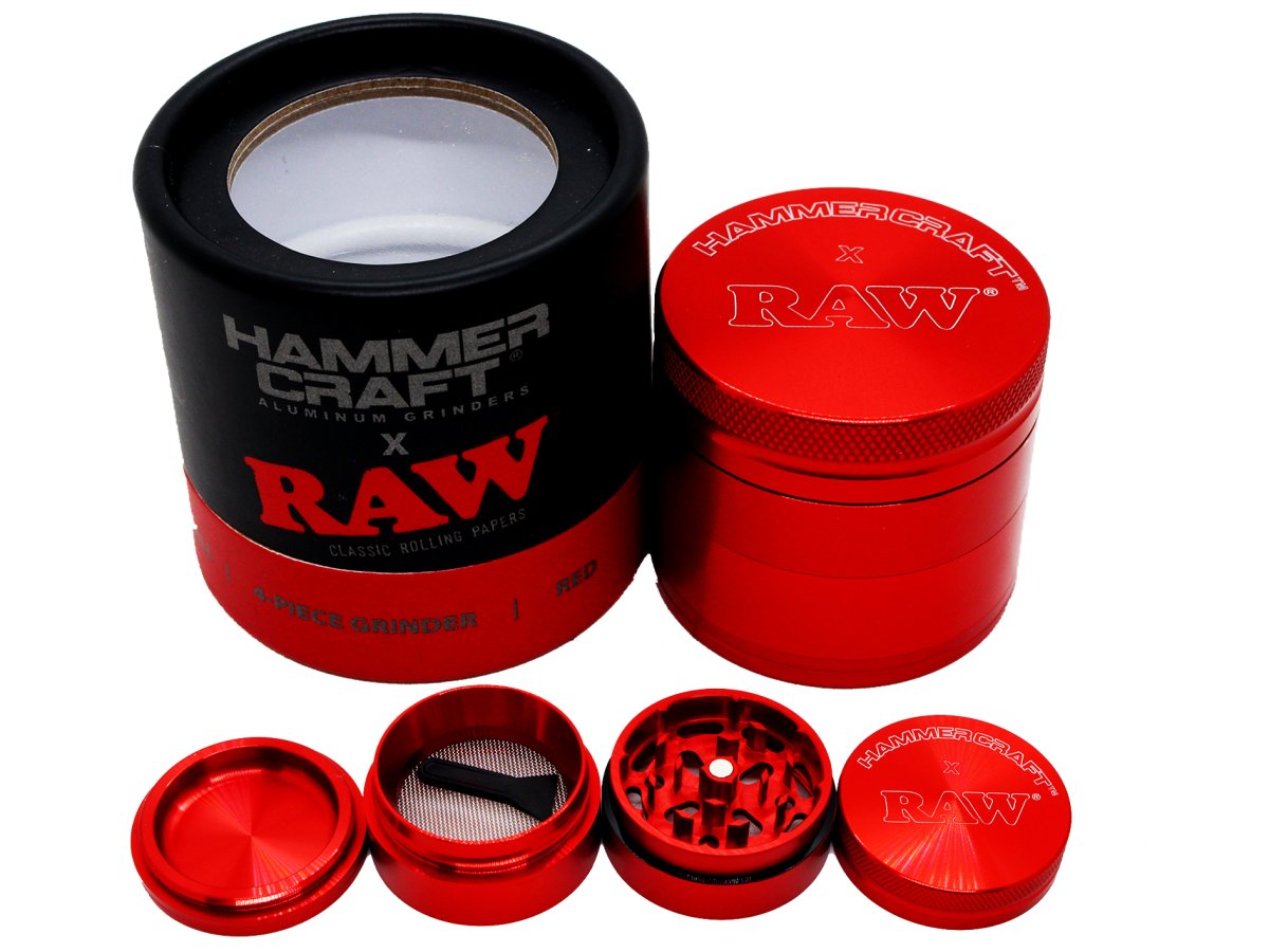 RAW X HAMMERCRAFT Red Grinder — VIR Wholesale