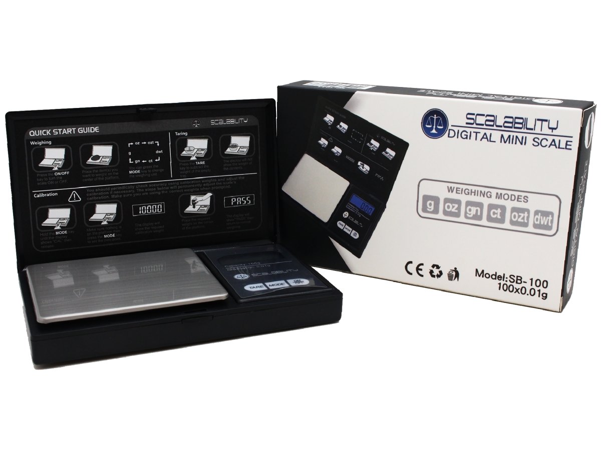 Scalability Digital Mini Scale Model Sb - 100 - 100 x 0.01g — VIR Wholesale