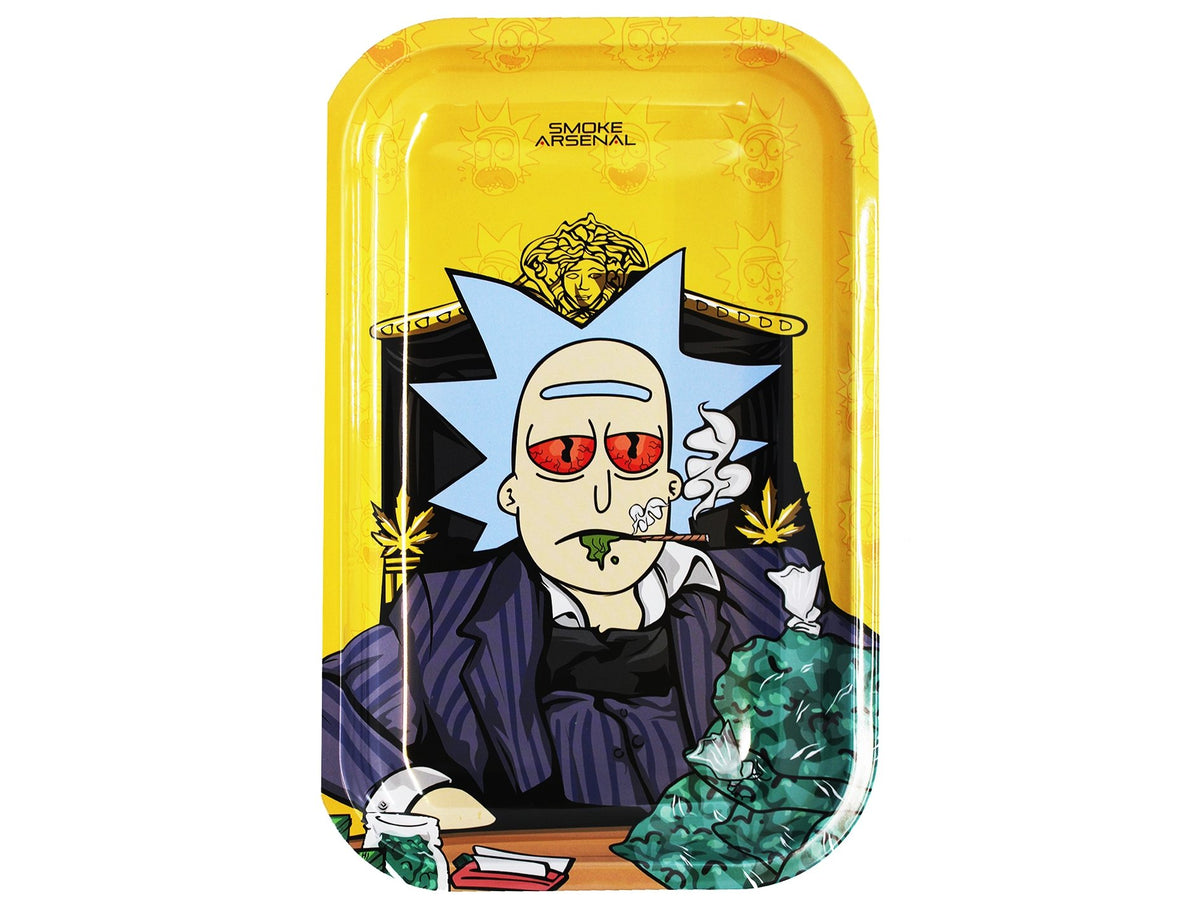 SMOKE ARSENAL Trays Medium Mixed Designs - The Rick Father — VIR Wholesale