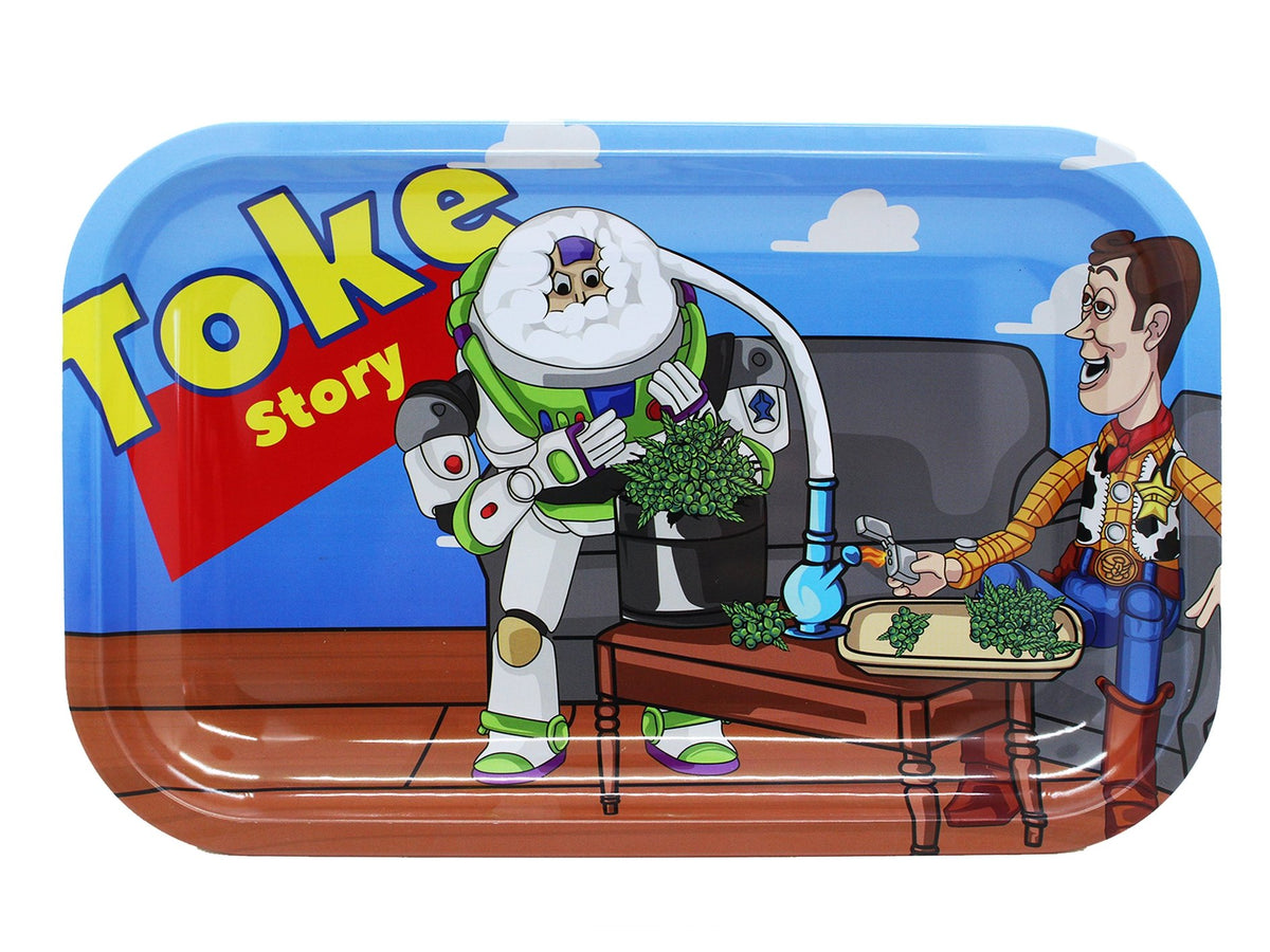 SMOKE ARSENAL Trays Medium Mixed Designs - Toke Story — VIR Wholesale