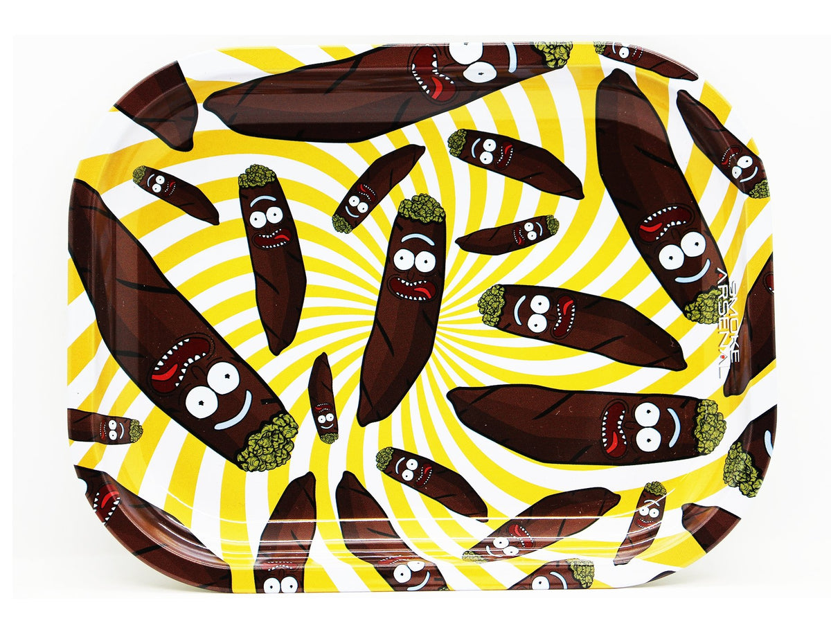SMOKE ARSENAL Trays Small Mixed Designs - It's Blunt Rick — VIR Wholesale