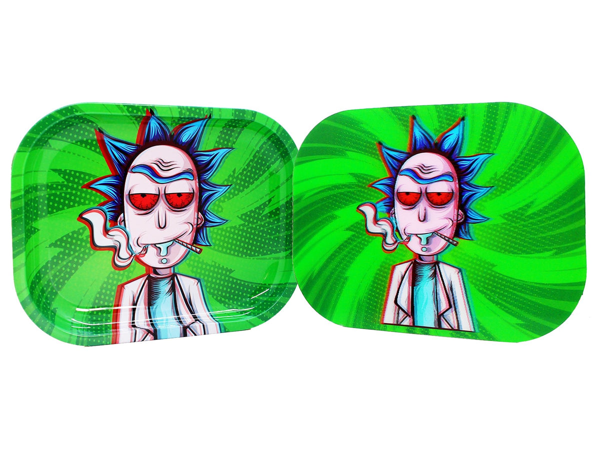 SMOKE ARSENAL Trays Small Mixed Designs - The Rick Infrared With Cover ...