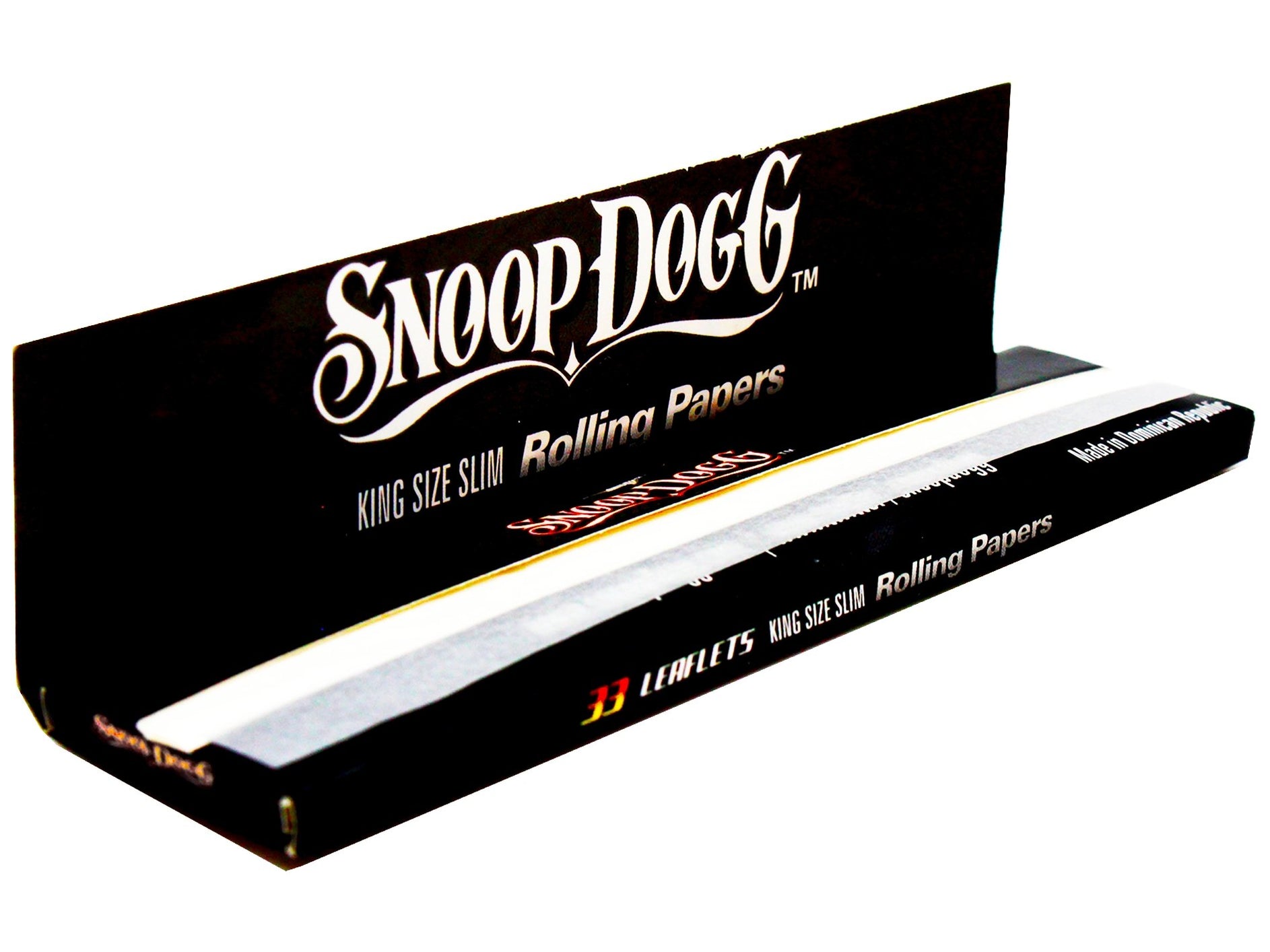 SNOOP DOGG Rolling Paper King Size Slim (50 Booklets Per Box) — VIR ...